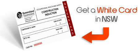 White Card *NSW*: Fr. Just $38.50 ONLINE! Fastest, Easiest Option